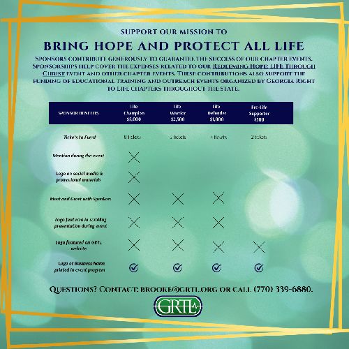 Redeeming Hope | LIFE Through Christ | Lies of Abortion